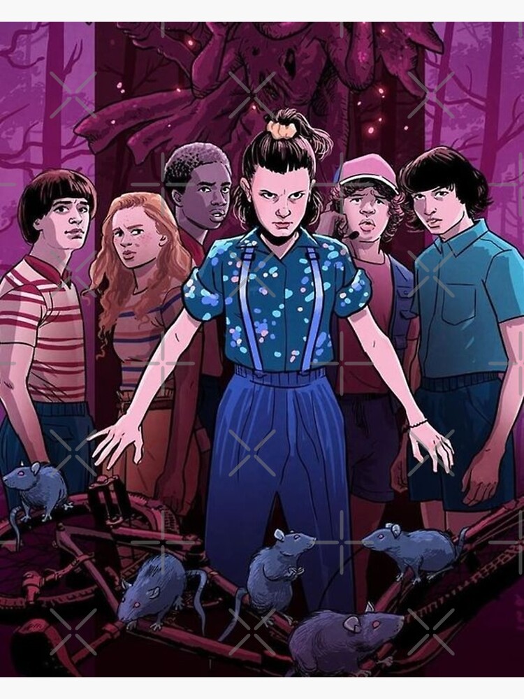 "Stranger things Mike" Poster for Sale by NitkoBitnni | Redbubble