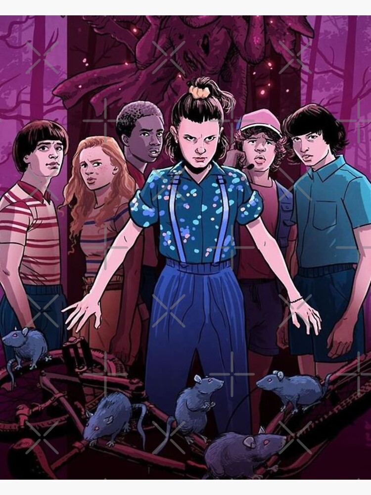 "Stranger things Mike" Sticker for Sale by NitkoBitnni | Redbubble