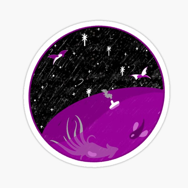 "Ace World (Subtle" Sticker for Sale by IsaAndFM | Redbubble