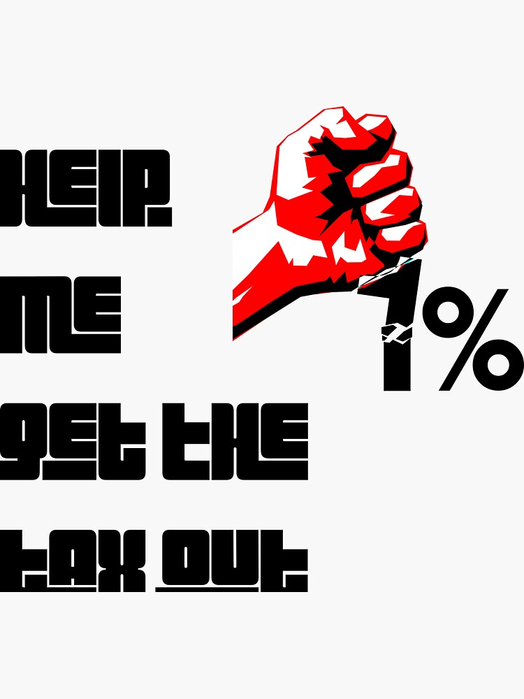 "Tax Reform" Sticker for Sale by Finnatees | Redbubble