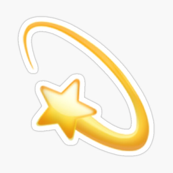 "Dizzy Star Emoji" Sticker for Sale by PathfinderCP | Redbubble