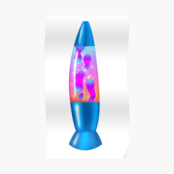 "Blue trippy lava lamp" Poster for Sale by PMDesigns222 | Redbubble