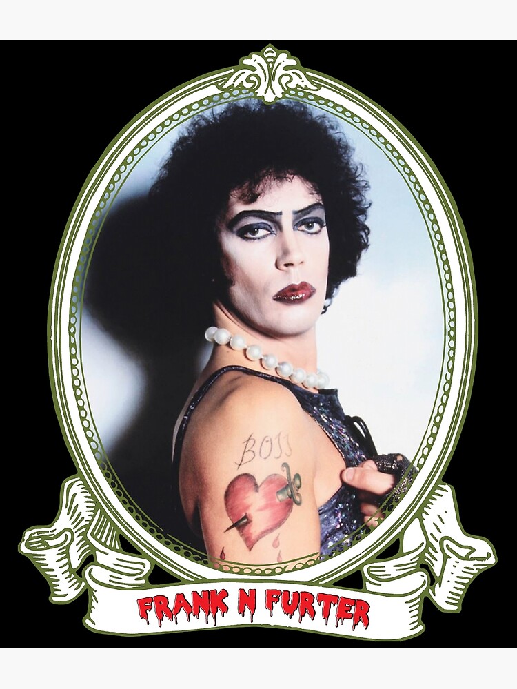"Rocky Horror Frank n Furter Portrait" Poster for Sale by nixxart ...