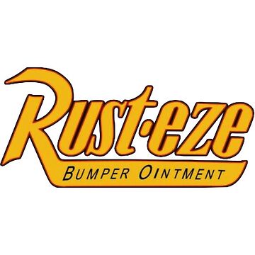"Rust Eze Sticker" Sticker by zi store | Redbubble