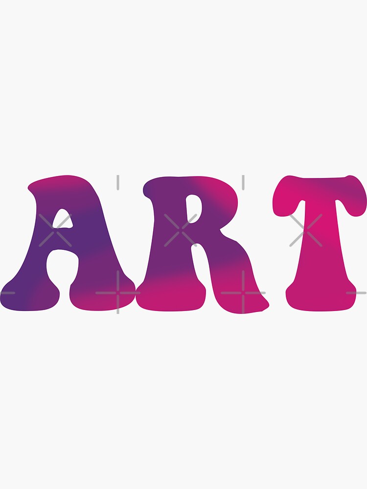 "art school subject" Sticker for Sale by Kbusterallen | Redbubble