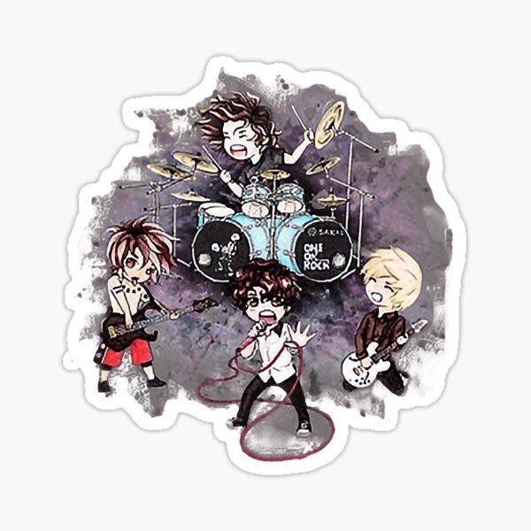 "One Ok Rock a One Ok Rock a One Ok Rock" Sticker for Sale by ...