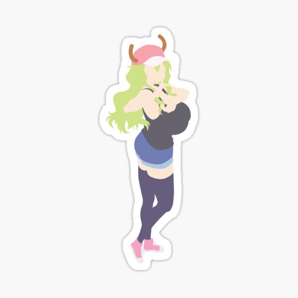 "Lucoa - Kobayashi-San Chi No Maid Dragon" Sticker for Sale by ...