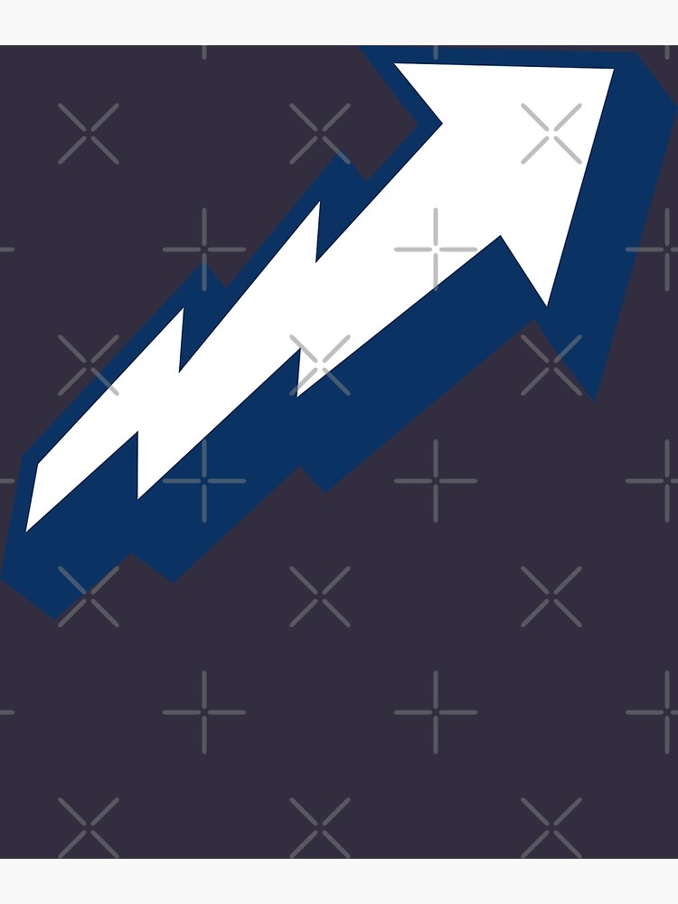 "Secret Watcher Weapon Archery Arrow Upwards Retro" Poster for Sale by ...