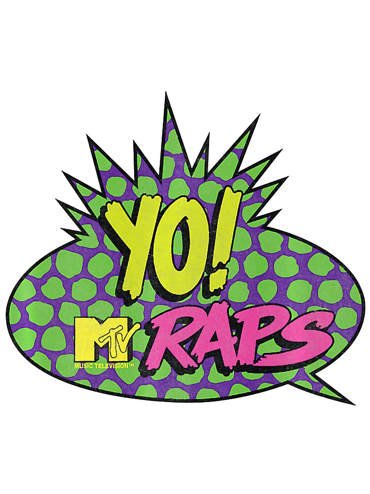 "Yo MTV Raps Classic Logo Design Premium " Kids T-Shirt for Sale by ...