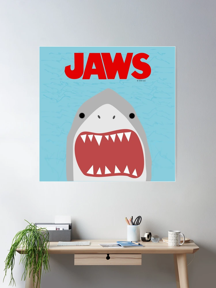 Jaws Posters Redbubble Blahaj Jaws Poster" Art Board Print For Sale By