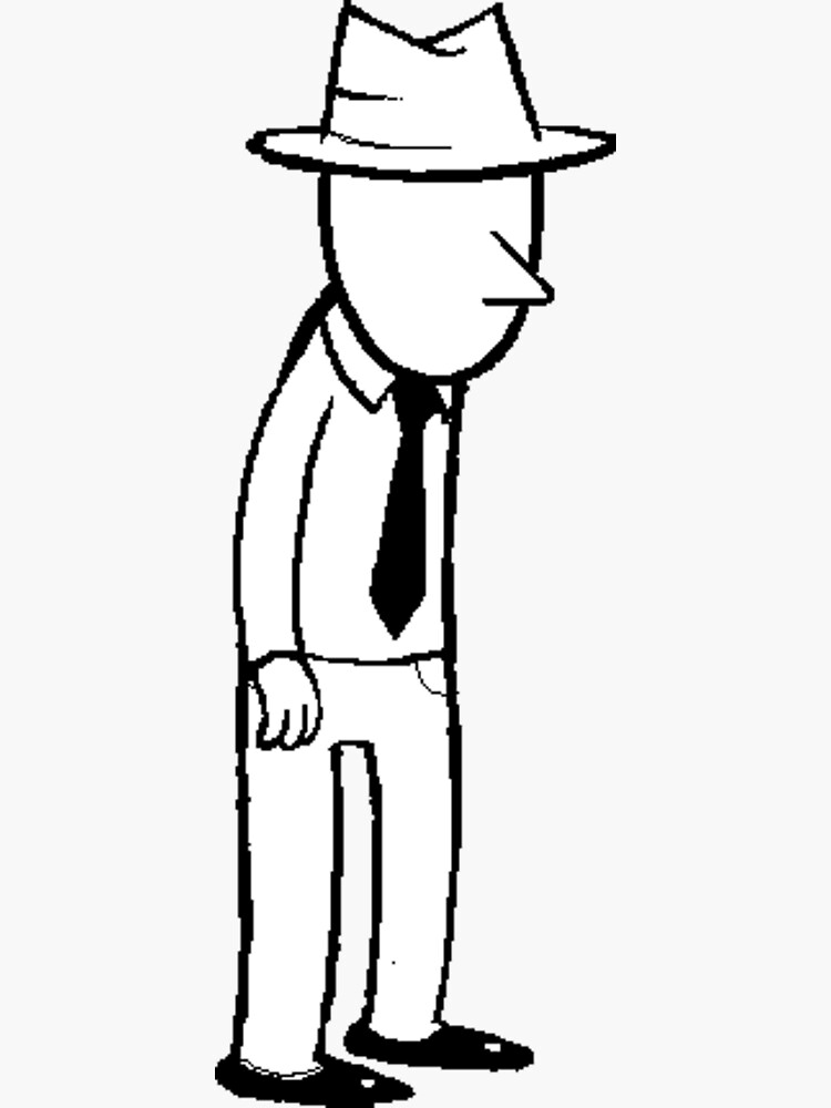 "Dadbert" Sticker for Sale by NibbleVerminInc | Redbubble