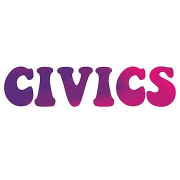 "civics school subject" Sticker for Sale by Kaleb Allen | Redbubble