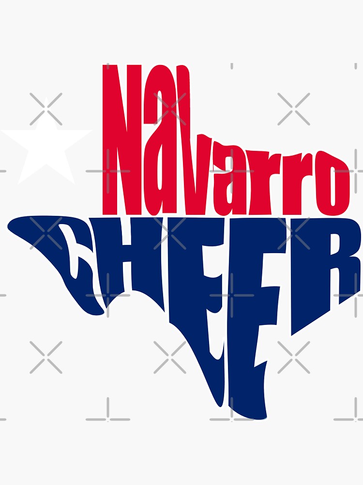 Texas Map Card Chart Navarro Cheer Sticker For Sale By Aide Redbubble texas-map-card-chart-navarro-cheer-sticker-for-sale-by-aide-redbubble