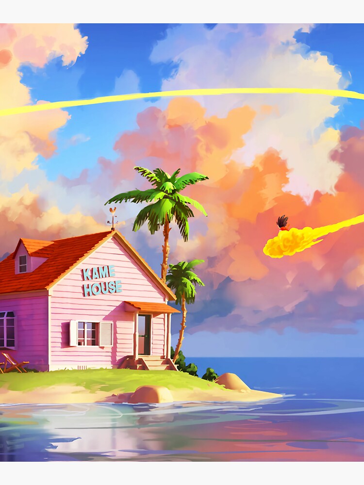 "home roshi master" Sticker for Sale by donniekudu | Redbubble