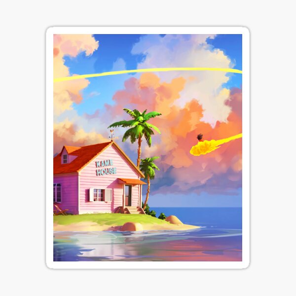 "home roshi master" Sticker for Sale by donniekudu | Redbubble