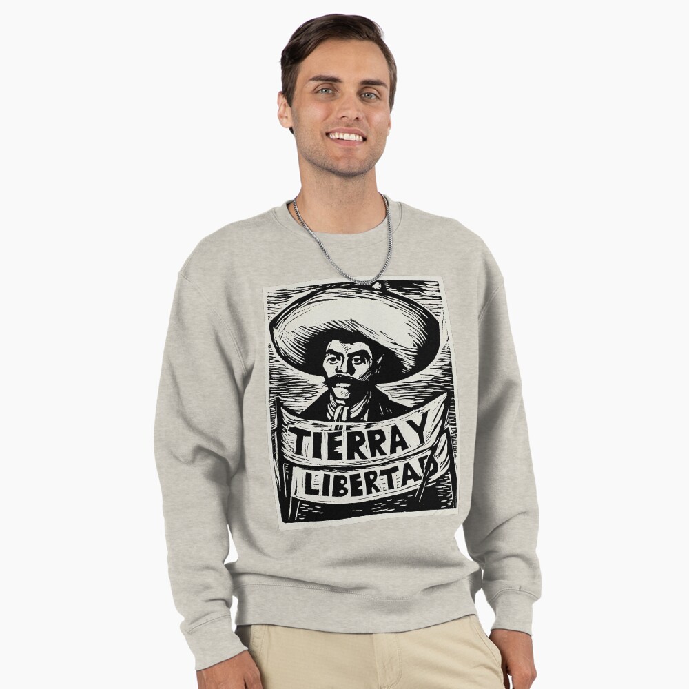 " Emiliano Zapata tierra y libertad" Sticker for Sale by PoliticsPrint ...