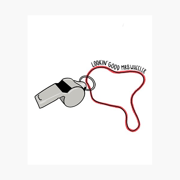 "Stranger Things Billy Lifeguard Whistle" Photographic Print for Sale ...