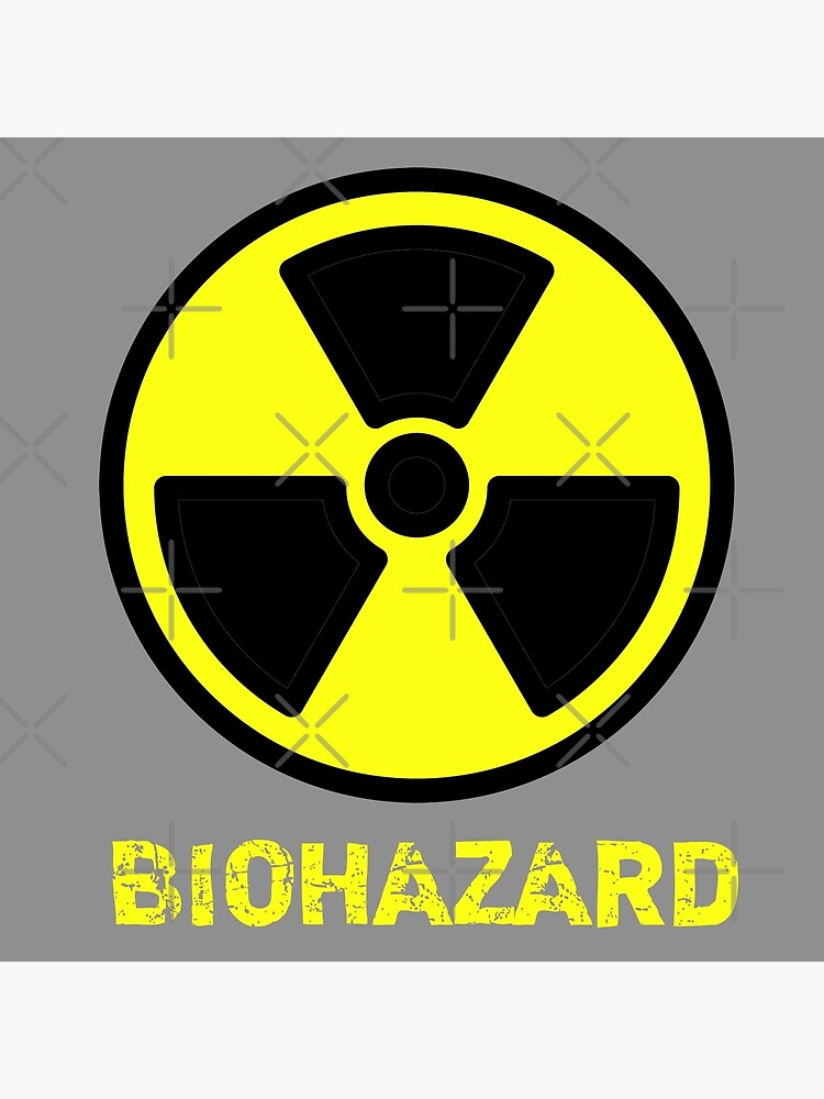 "Radioactive Toxic Symbol Biohazard Symbol Radiation Nuclear" Art Board ...