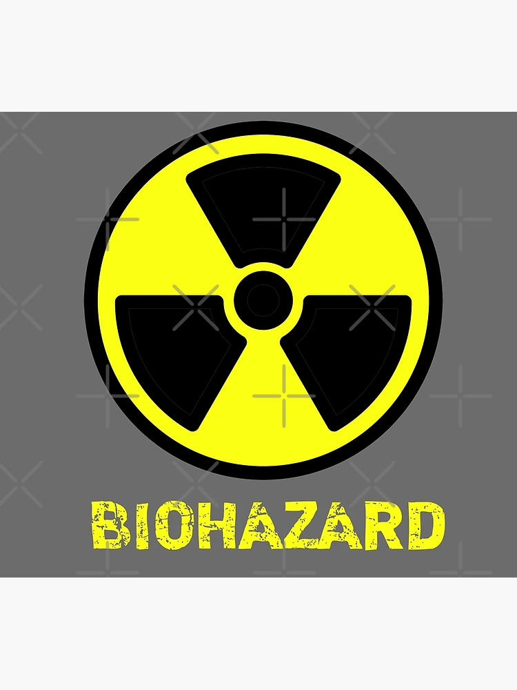 Bio Nuclear Logo Circle Radioactive Toxic Hazardous Nuclear Waste Bio