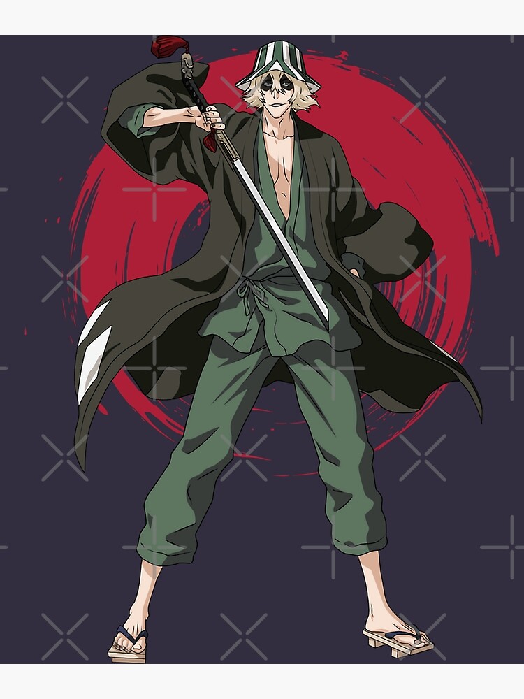 Póster «Active Power Death Support Humans Bleach - Urahara Kitsuke ...