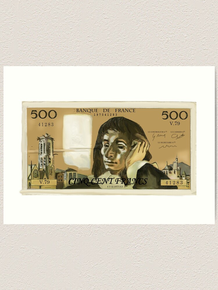 500 French Franc Note