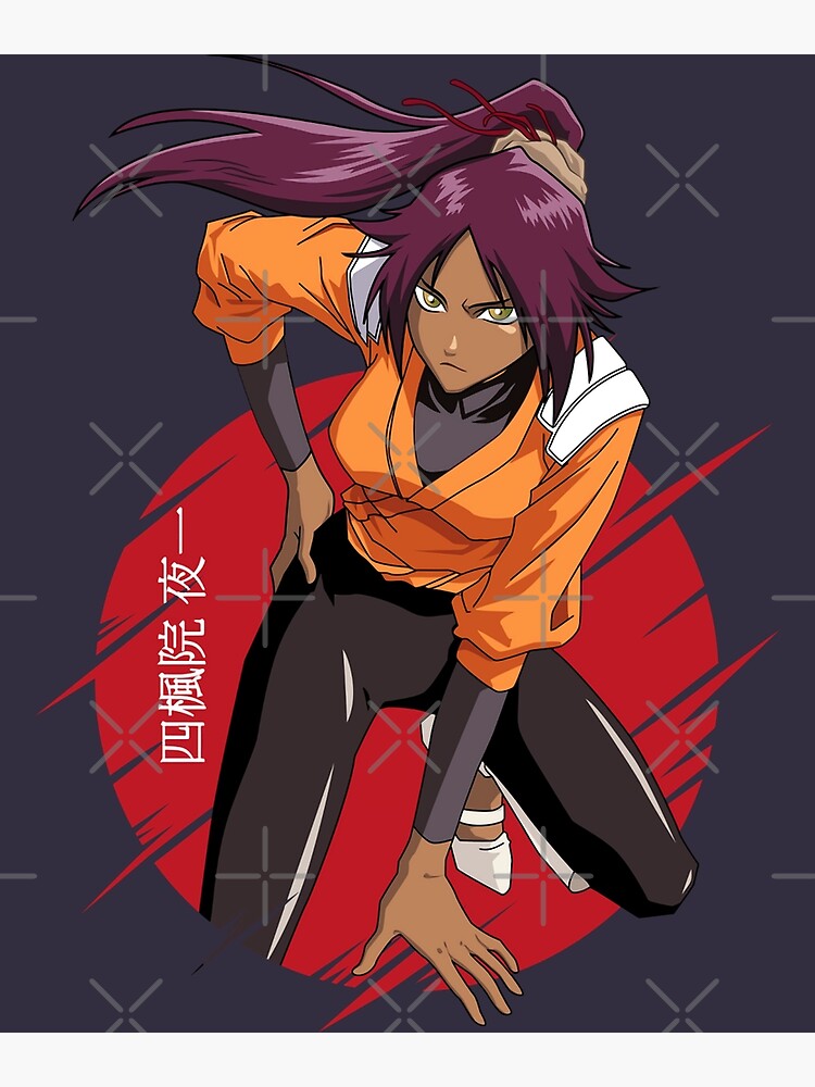 Póster «Active Power Death Support Humans Bleach Anime - Yoruichi ...