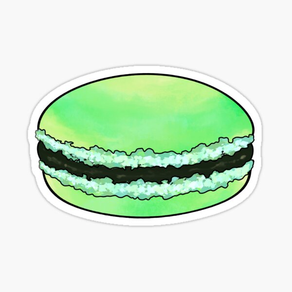 "Mint Green Macaron" Sticker for Sale by StargirlWares | Redbubble