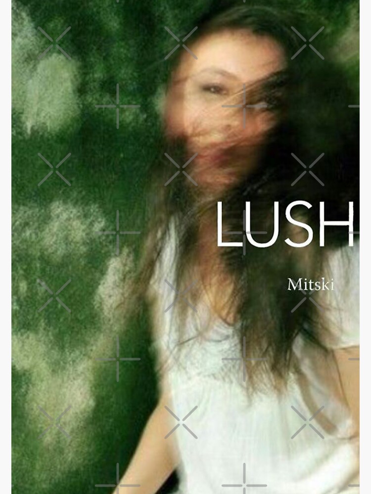 "mitski lush cover album" Sticker for Sale by uneratpisse | Redbubble