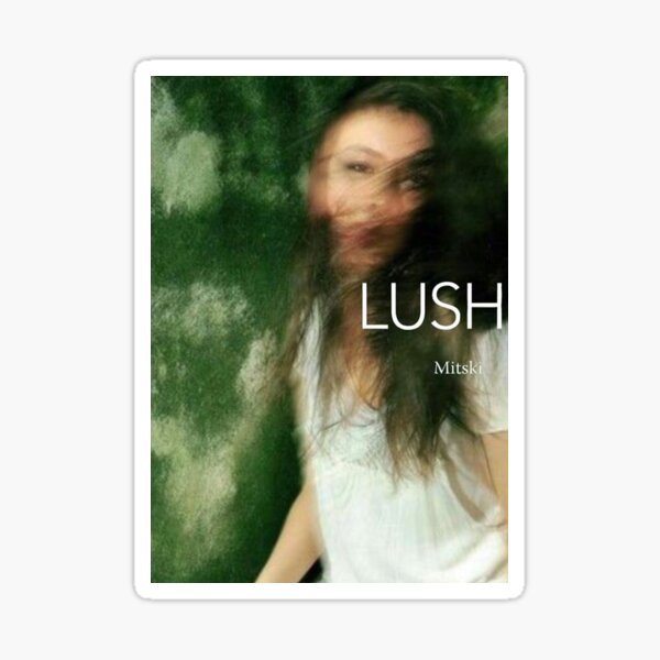 "mitski lush cover album" Sticker for Sale by uneratpisse | Redbubble
