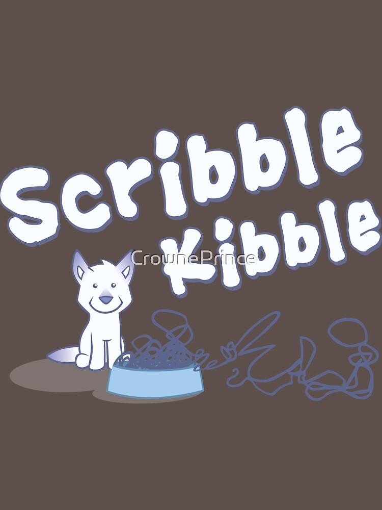 "Scribble Kibble Logo" T-shirt for Sale by CrownePrince | Redbubble ...