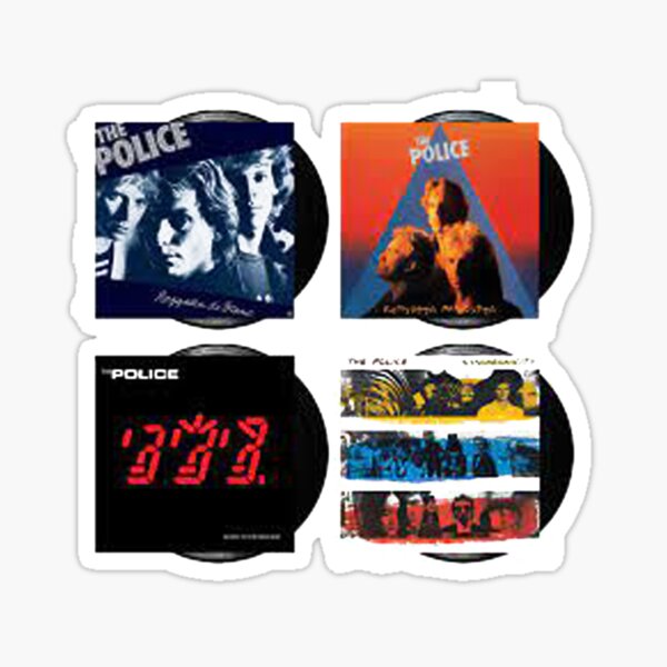 "Best seller cover - full album police" Sticker for Sale by EvelynBellu ...