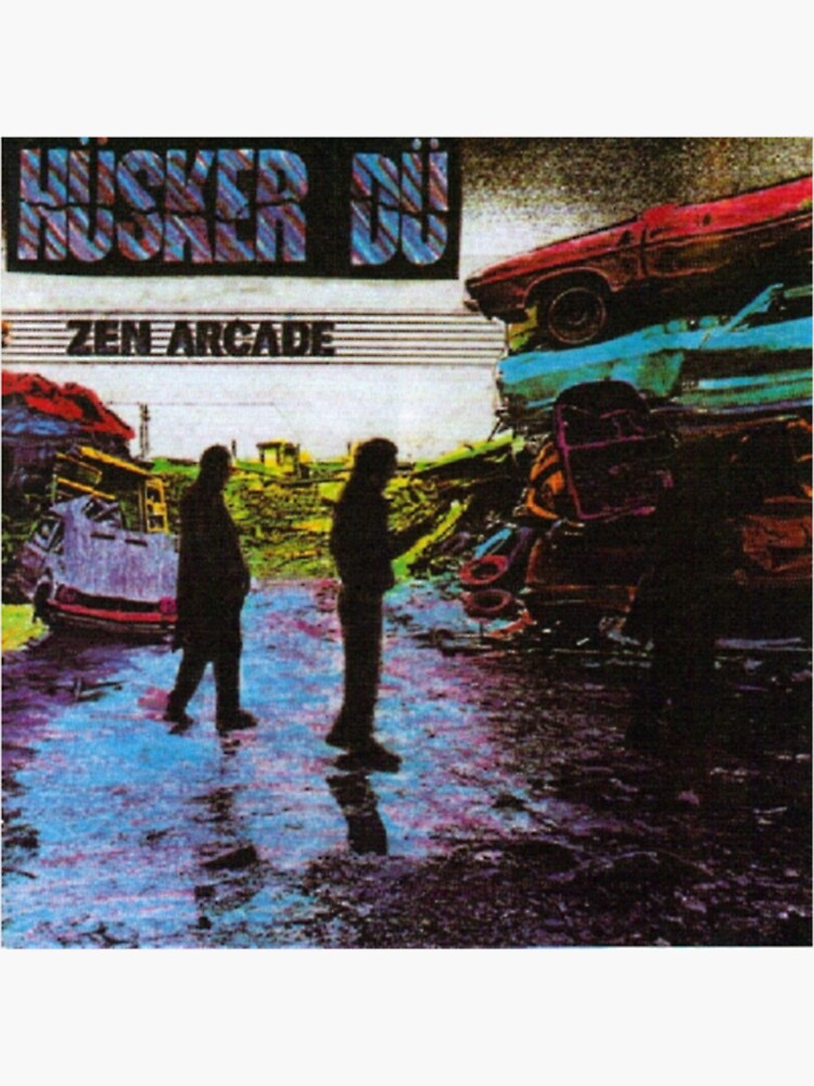 "BEST SELLER - Husker Du Zen Arcade Merchandise " Sticker for Sale by ...