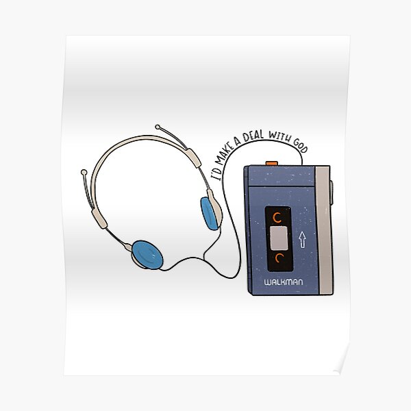 "Stranger Things Max Walkman" Poster for Sale by lmccormick | Redbubble