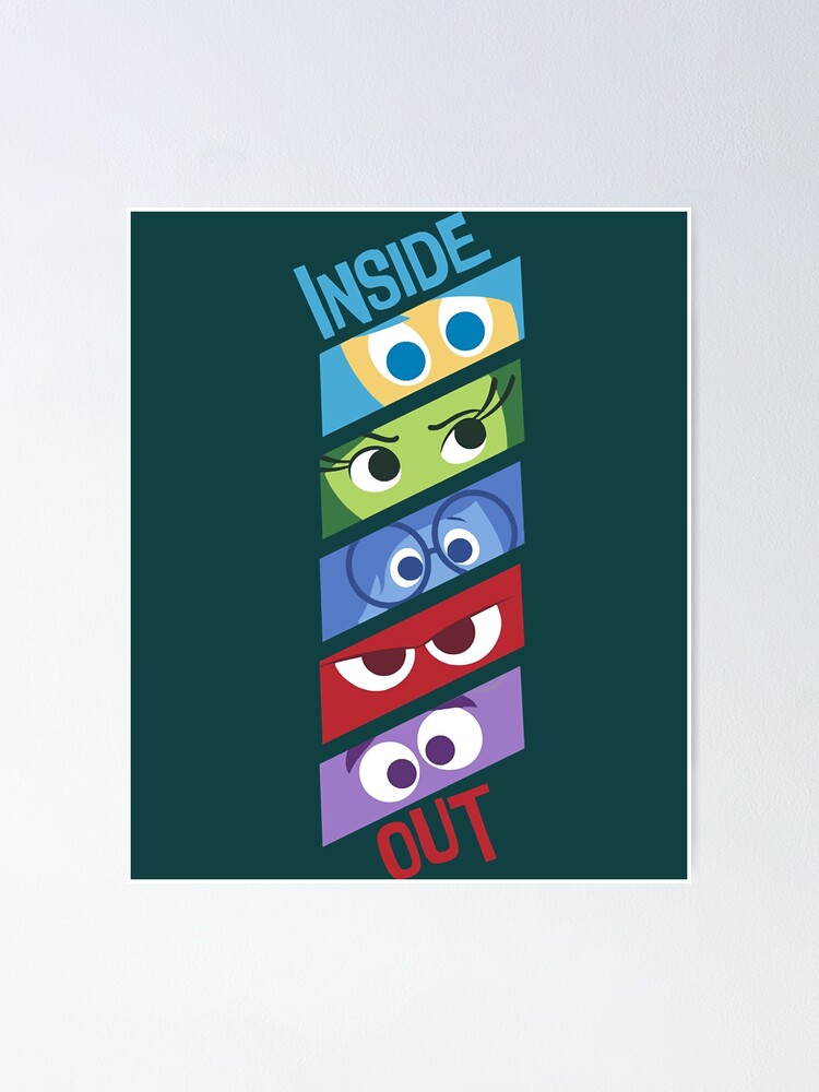 "Inside Out Emotion Panels" Poster for Sale by CuongMomloe | Redbubble