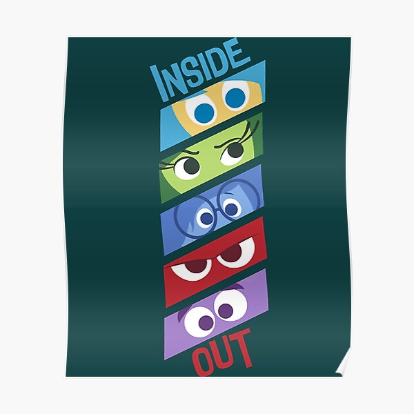 "Inside Out Emotion Panels" Poster for Sale by CuongMomloe | Redbubble