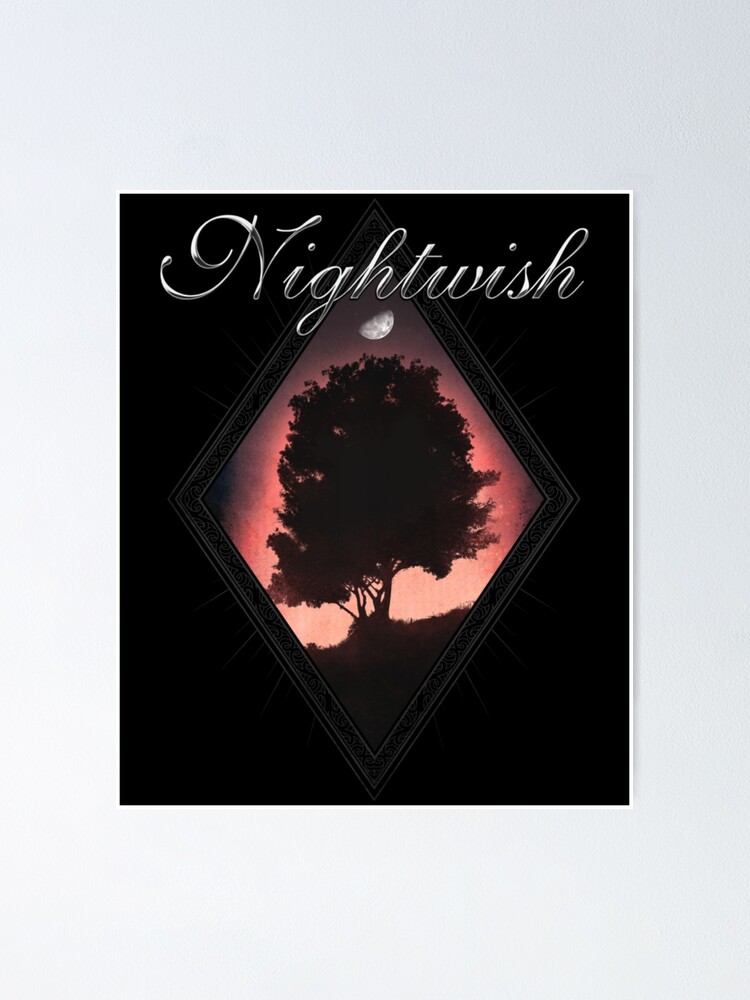 "Angels Fall First (Album Cover Nightwish Logo)" Poster for Sale by ...