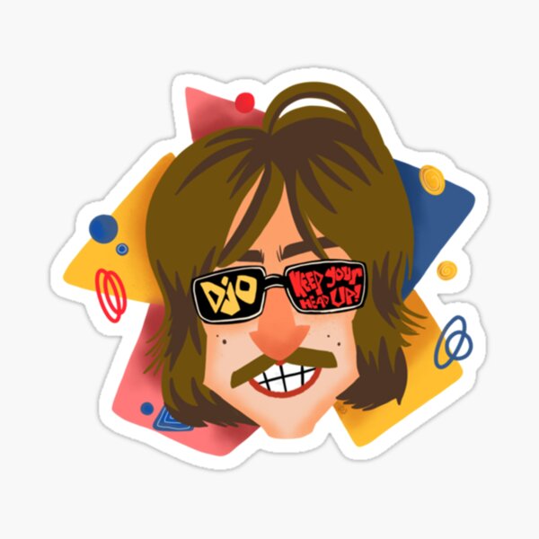 "djo - Keep Your Head Up! " Sticker for Sale by SamanaPitts | Redbubble