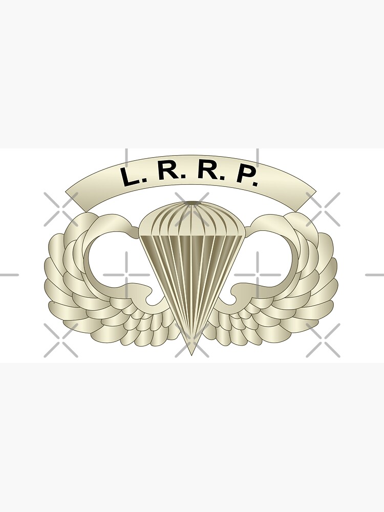 "Army - LRRP - Basic Airborne Badge w LRRP Tab X 300" Cap for Sale by ...