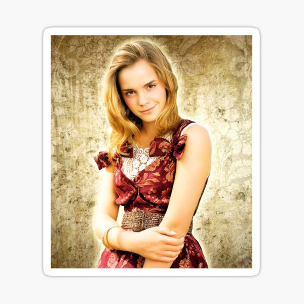 "So Beautiful Emma Watson " Sticker for Sale by tanheikner2 | Redbubble