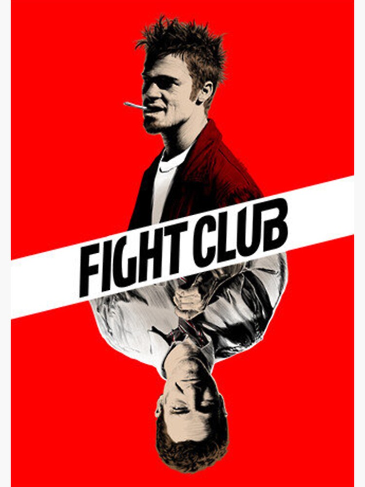 "Fight Club Fanart" Sticker for Sale by georgemanzo | Redbubble