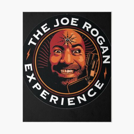 "Jre joe rogan experience podcast logo" Art Board Print for Sale by ...
