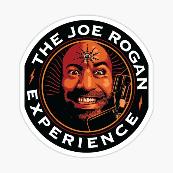 "Jre joe rogan experience podcast logo" Sticker for Sale by ...