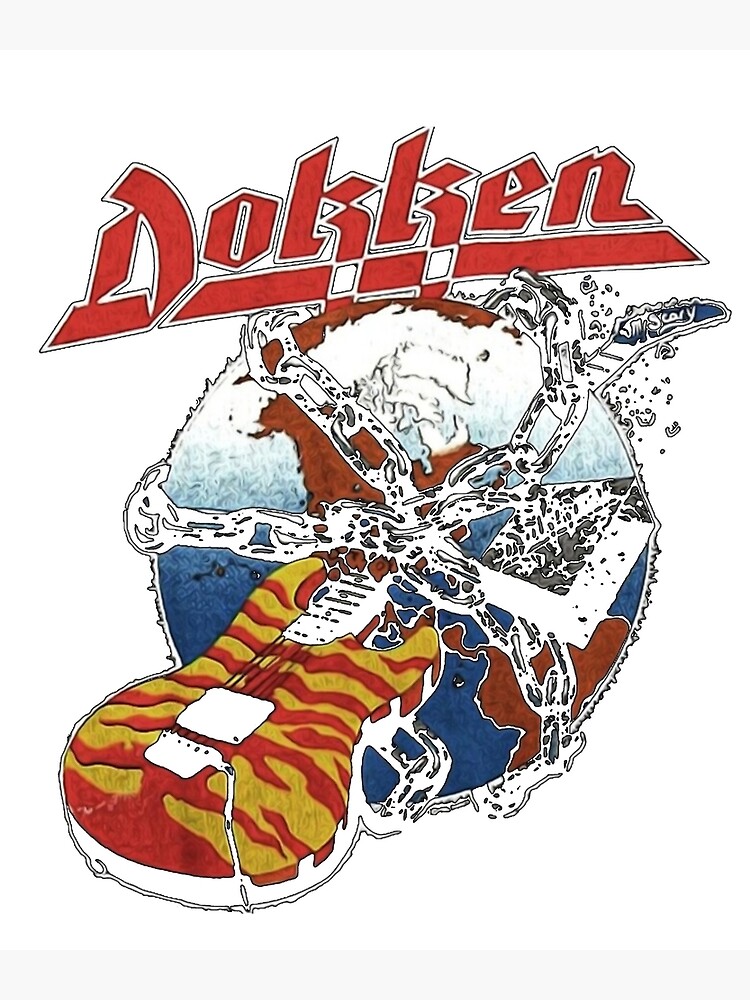 "DOKKEN band" Poster for Sale by KianBrow6n | Redbubble