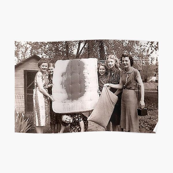 "Sleepover?" Poster for Sale by CringeFactory | Redbubble