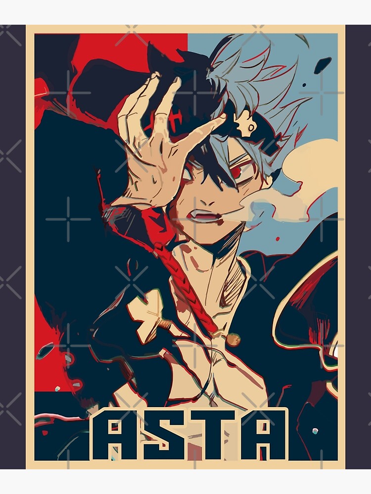 "Army Asta Black clover" Poster for Sale by GreteHerman | Redbubble