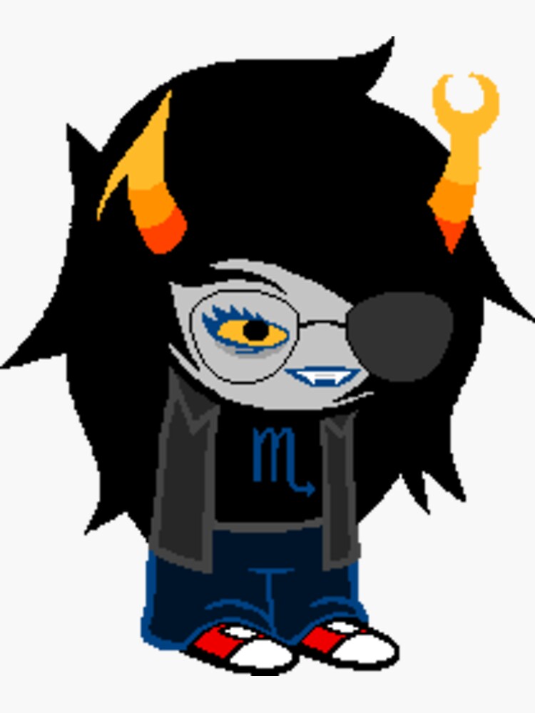 "Vriska Serket" Sticker for Sale by NibbleVerminInc | Redbubble