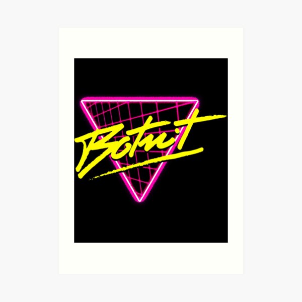 "retro futurism logo " Art Print for Sale by LoganLett0 | Redbubble