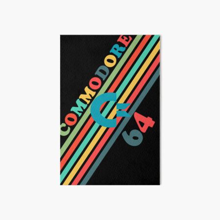 "Commodore 64 - Logo" Art Board Print for Sale by Winneraart | Redbubble