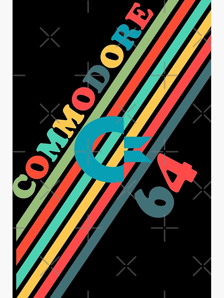 "Commodore 64 - Logo" Poster for Sale by Winneraart | Redbubble
