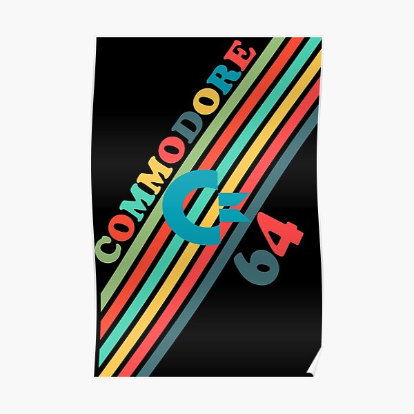 "Commodore 64 - Logo" Poster for Sale by Winneraart | Redbubble